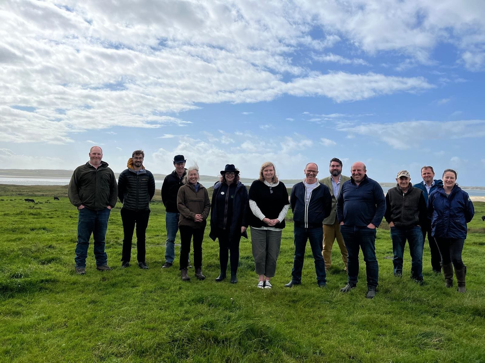 Argyll Monitor Farm Visit from Jim Fairlie MSP
